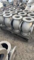 China 45# Carbon Structural Steel Lost Foam Cast Valve Body with DN150-DN300 Size Range for High-Pressure Pipe Fittings for sale