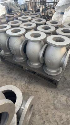 China 45# Carbon Structural Steel Lost Foam Cast Valve Body with DN150-DN300 Size Range for High-Pressure Pipe Fittings for sale