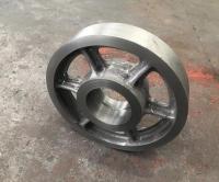 China Ductile Iron Brake Shoe Cast Steel Wheel for Heavy Duty Truck, Bus, Trailer Drum Brake with Tensile Strength ≥450 MPa for sale