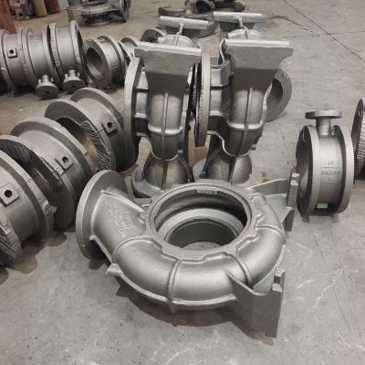 China CF8M/1.4408 Stainless Steel Pump Body & Impeller Investment Casting - Custom Centrifugal Pump Housing for sale