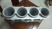China High Precision Aluminum Alloy Exhaust Pipe Casting, Lightweight Corrosion Resistant Cast Parts for Auto & Industrial Engine Exhaust System for sale