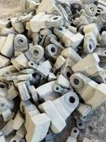 China High Manganese Steel Hammer Head Casting - Impact Resistant Crusher Wear Part for Mining Crushing with Custom Sizes for sale