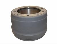 China High Heat Dissipation Wear Resistant Cast Iron Brake Drum Casting Custom Size for Industrial Vehicles for sale