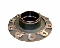 China High Heat Dissipation Wear Resistant Cast Iron Brake Drum Casting Custom Size for Industrial Vehicles for sale