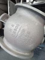 China WCB Carbon Steel Half Ball Valve Casting for High Pressure Resistant Custom Size Industrial Pipeline Flow Control for sale
