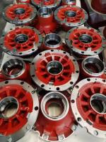 China Heavy Duty QT450/QT500 Grade Ductile Iron Wheel Hub Castings with High Tensile Strength for Custom Sizes in Construction Machinery for sale