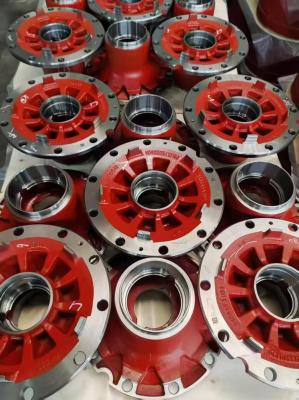 China Heavy Duty QT450/QT500 Grade Ductile Iron Wheel Hub Castings with High Tensile Strength for Custom Sizes in Construction Machinery for sale
