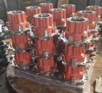 China Heavy Duty QT450/QT500 Grade Ductile Iron Wheel Hub Castings with High Tensile Strength for Custom Sizes in Construction Machinery for sale