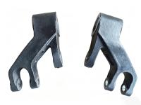 China High Tensile Strength Cast Steel Support Arm with Integral Sand Casting for Customizable Size Applications for sale