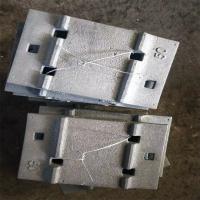 China Wear Resistant Ductile Iron Railway Tie Plate with High Toughness and Excellent Fatigue Resistance for Rail Transit Systems for sale