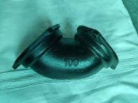 China Seamless Connection Watertight Precision Casting Cast Iron Elbow for Safe Fluid Transportation for sale