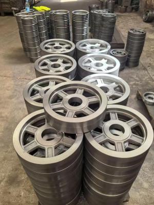 China High-Strength Ductile Iron Pulley (QT500-7) & Carbon Steel Pulley OEM Manufacturing - Custom Grooves & Bore Sizes Available for sale