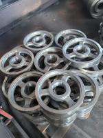 China High-Strength Ductile Iron Pulley (QT500-7) & Carbon Steel Pulley OEM Manufacturing - Custom Grooves & Bore Sizes Available for sale