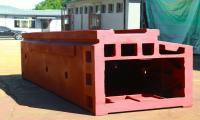 China Large Machine Tool Bed Casting - Lost Foam / Resin Sand Cast Iron Process / Custom HT250 & QT500 Grades for sale