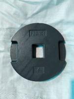 China High Density Gray Iron Counterweight Casting with Flaky Graphite Structure for Excellent Shock Absorption in Heavy Equipment for sale