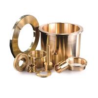 China Wear Resistant Cast Copper Bushing with High Temperature Resistance and Self-Lubricating Bronze Sleeve for Machinery Equipment for sale