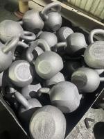 China Precision Casting Gray Iron Kettlebell with High-Density Solid Feel and Durable Gray Iron Material for Fitness Training for sale