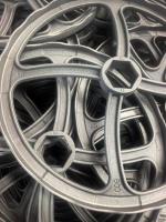 China Industrial Cast Iron Handwheel Casting with Anti-Slip Surface for Manual Control in Valves and Machinery for sale