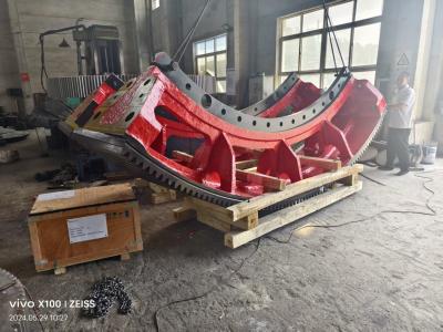 China High Precision Heavy Duty Cast Steel Gear Ring Casting for Mechanical Transmission and Drive Equipment for sale