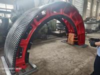 China High Precision Heavy Duty Cast Steel Gear Ring Casting for Mechanical Transmission and Drive Equipment for sale