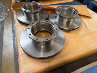 China High-density gray iron brake disc castings with excellent heat dissipation and uniform friction coefficient for sale