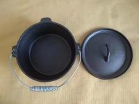 China Premium Cast Iron Cookware and Pot with High-Quality Pure Cast Iron Material, Excellent Thermal Conductivity, and Anti-Rust Treatment for sale