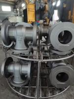 China Custom Carbon Steel Valve Body Casting with Precision Casting Technology for Industrial Pipeline Connection for sale