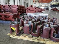 China Anti-fatigue high pressure resistance ductile iron castings for injection molding machines with 15-year life for sale