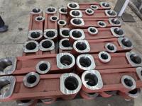 China Anti-fatigue high pressure resistance ductile iron castings for injection molding machines with 15-year life for sale