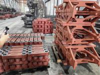China Anti-fatigue high pressure resistance ductile iron castings for injection molding machines with 15-year life for sale