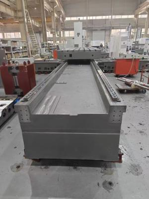 China Gray Cast Iron Lathe Bed Casting with High Structural Rigidity Excellent Vibration Damping and Good Thermal Stability for CNC Machine Equipment for sale