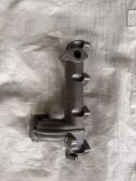 China Heat Resistant Exhaust Manifold Casting in High Silicon Molybdenum Cast Iron with Thermal Fatigue Resistance for Construction Machinery for sale