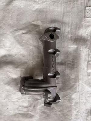 China Heat Resistant Exhaust Manifold Casting in High Silicon Molybdenum Cast Iron with Thermal Fatigue Resistance for Construction Machinery for sale