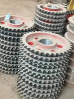 China Custom Size Heavy-Duty Cast Steel Mechanical Wheel with High Tensile Strength for Machinery Transmission Equipment for sale