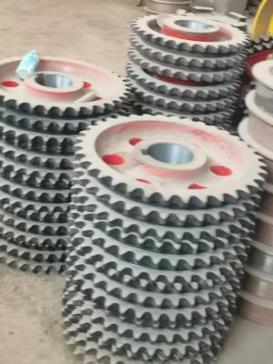 China Custom Size Heavy-Duty Cast Steel Mechanical Wheel with High Tensile Strength for Machinery Transmission Equipment for sale