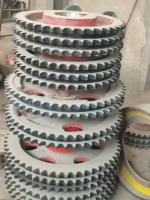 China Custom Size Heavy-Duty Cast Steel Mechanical Wheel with High Tensile Strength for Machinery Transmission Equipment for sale