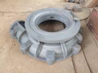 China High Chrome Wear Resistant Slurry Pump Frame Plate Casting with Sand Casting Process and Customizable Dimensions for sale