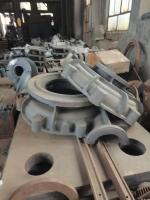 China High Chrome Wear Resistant Slurry Pump Frame Plate Casting with Sand Casting Process and Customizable Dimensions for sale
