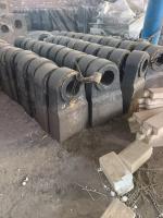 China High Chrome Wear Resistant Crusher Hammer Casting with Long Service Life for Stone Crushing Machinery for sale