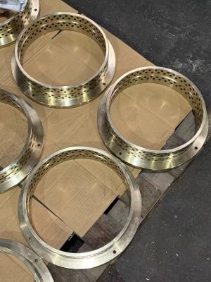 China Centrifugal Casting Bronze Bushing and OEM Custom Bronze Bearing Bush for High Load Copper Sleeve Applications for sale