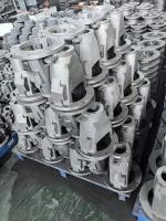 China Sand Cast Machinable Bell Housing Pump-Motor Connecting Flange Bracket with Vibration Damping for Hydraulic Stations for sale