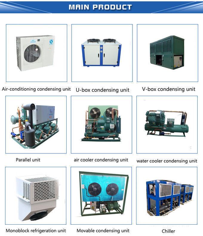 50HP Industrial Air Cooled Chiller For Extruder Blower Injection Moulding 4