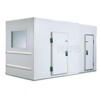 China 0 - 5 Degrees Celsius Cold Storage  PU Panels Room cold storage panel Hinger Swing Door 220V for sale