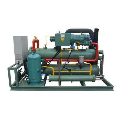 China KBD1-125 Cold Room Refrigeration Unit with HSN8571-125 Screw Compressor for sale