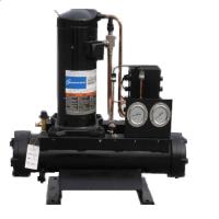 China KUB 4HP 380V 50HZ Water Cooled Condensing Unit with 1 Year Warranty for Industrial Refrigeration for sale