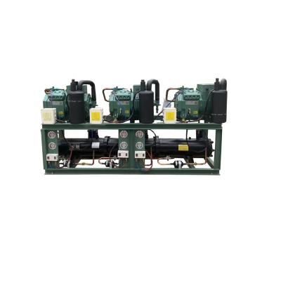 China 10HP Piston Compressor Water Cooled Condensing Unit with 380V 3PH 50Hz and 1 Year Warranty for sale