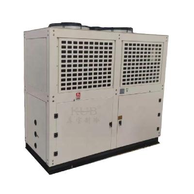China KUB1000 10HP Industrial Water Chiller with R22/R404A Refrigerant Air Cooled Condensing Unit for sale