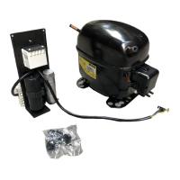 China SC21CL 1HP R404A Refrigerant Freezer Compressor 220-240V/50Hz for Cold Storage for sale