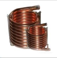 China Hydraulic Food Grade  Copper Coil Heat Exchanger for Cabinet for sale