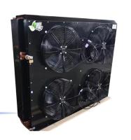 China KUB FNH4-120 Mini Air Cooled Condenser 380V Copper Tube Aluminum Fin New Industrial Refrigeration Unit Multi-Refrigerant for sale